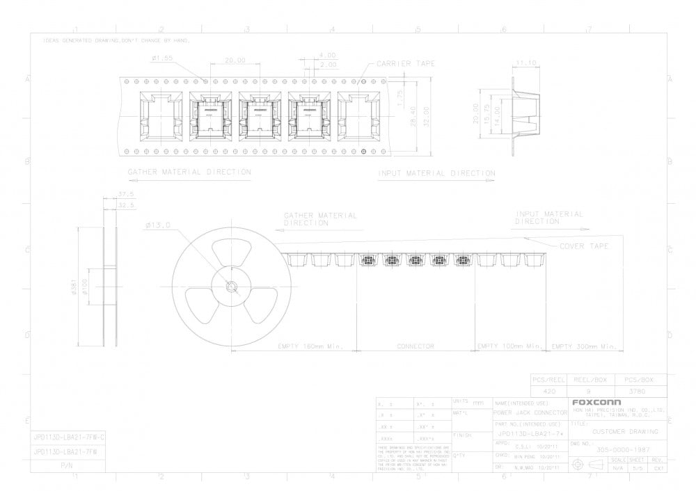 FOXCONN JPD113D-LBA21-7H document page 5