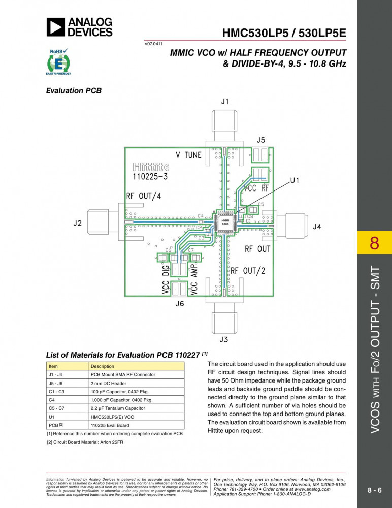 HMC530LP5E datasheet page 6