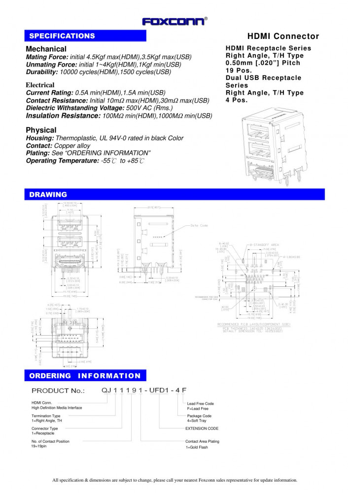 QJ11191-UFD1-4F technical document preview