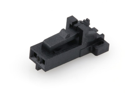 SL Crimp Housing, Single Row, Version H, Polarized Friction Lock, 12 Circuits, Black