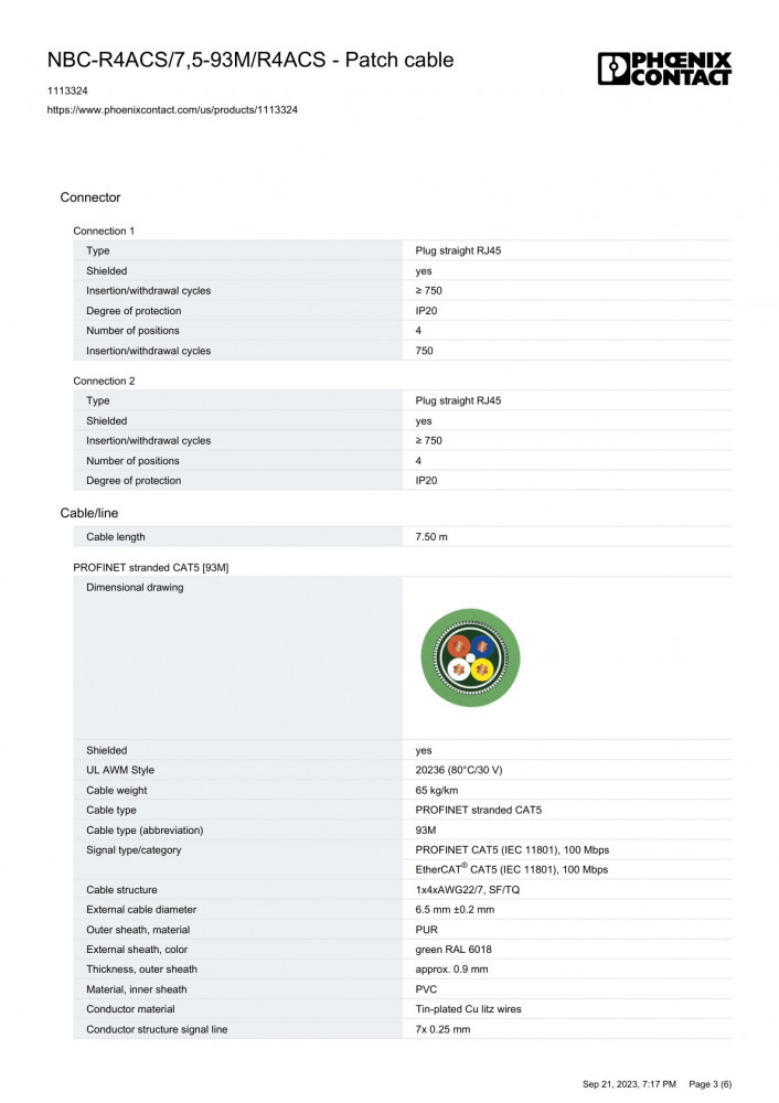 Phoenix Contact 1113324 datasheet page 3