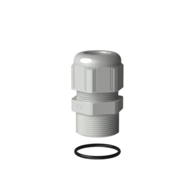 Cable gland plastic IP68 PG21 RAL 7035
