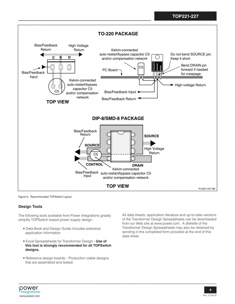TOP222GN datasheet page 9