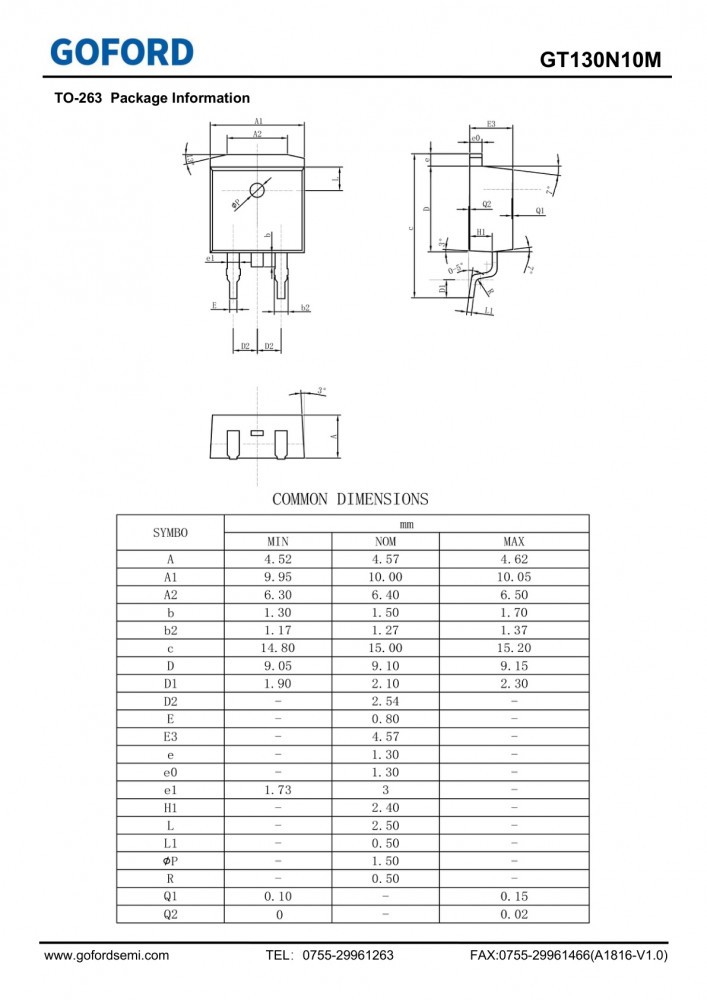 GT130N10M datasheet page 6