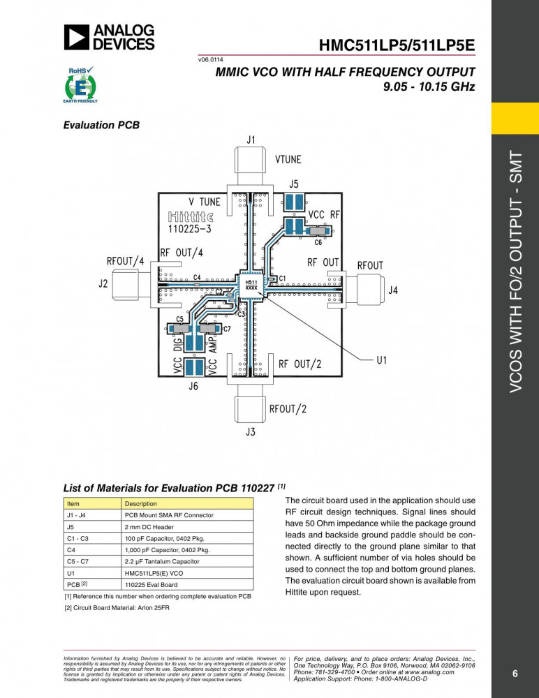 HMC511LP5E datasheet page 6