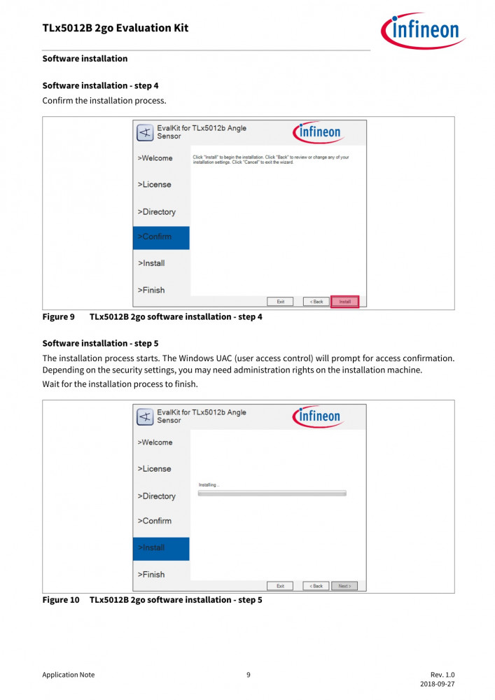 TLx5012B 2go document page 9