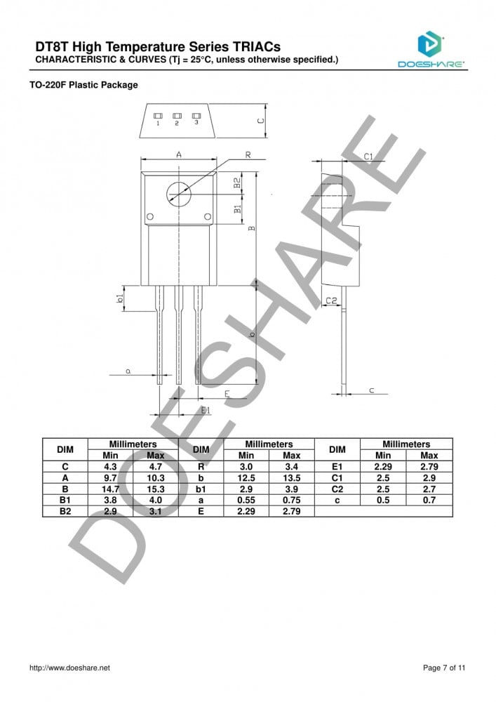 DT8T35I-BH datasheet page 7