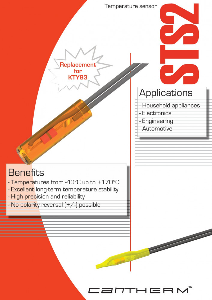 Cantherm STS2 technical data page