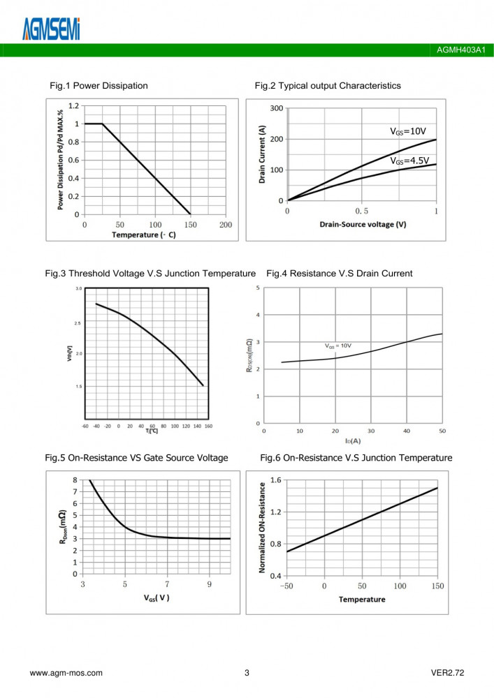 AGMH403A1 datasheet page 3