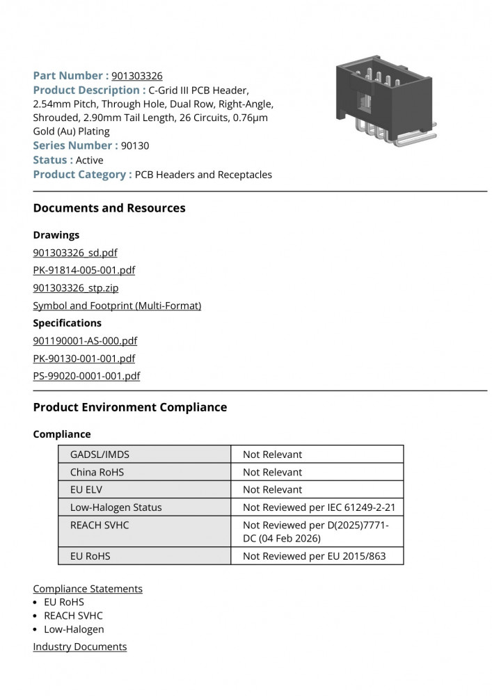 901303326 technical document preview, page 1