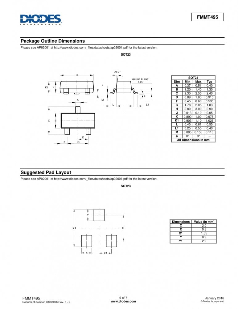 FMMT495TC datasheet page 6