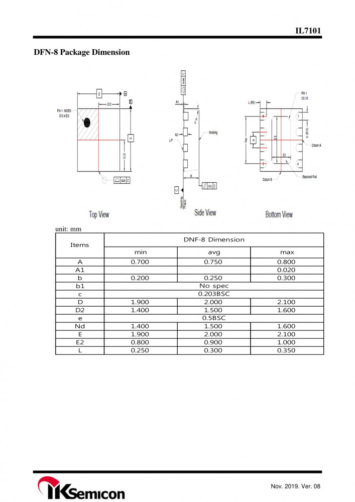 IL7101SN datasheet page 10