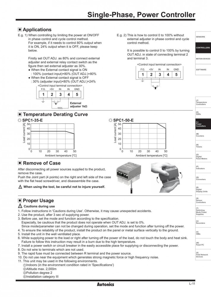 SPC1 Series product documentation, page 6
