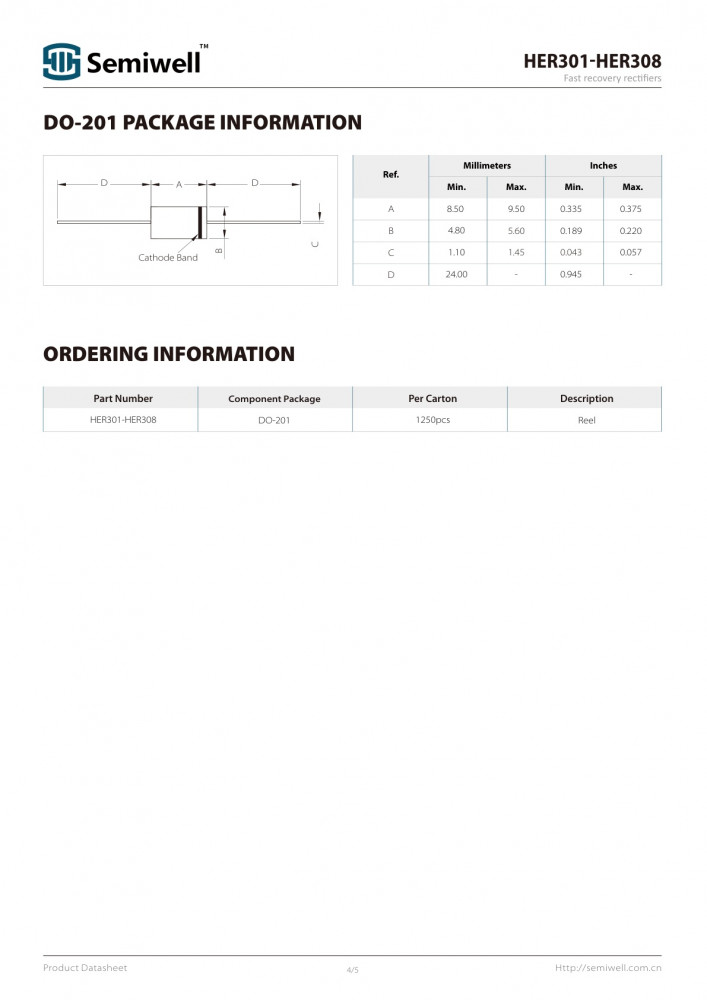 HER307 datasheet page 4