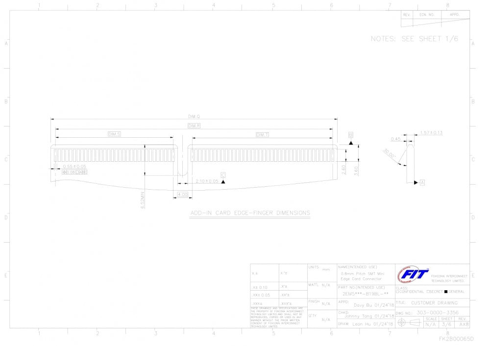 FOXCONN drawing page 3