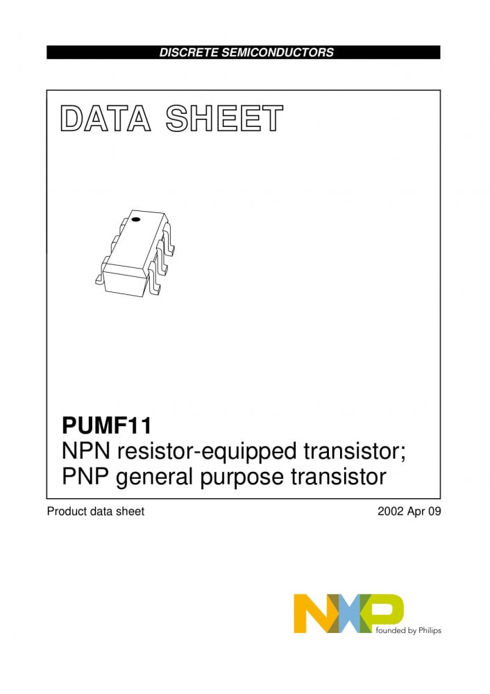 PUMF11,115 datasheet page 2