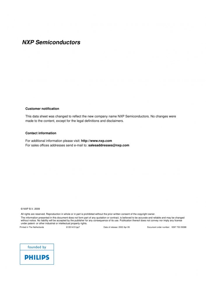 PUMF11,115 datasheet page 8
