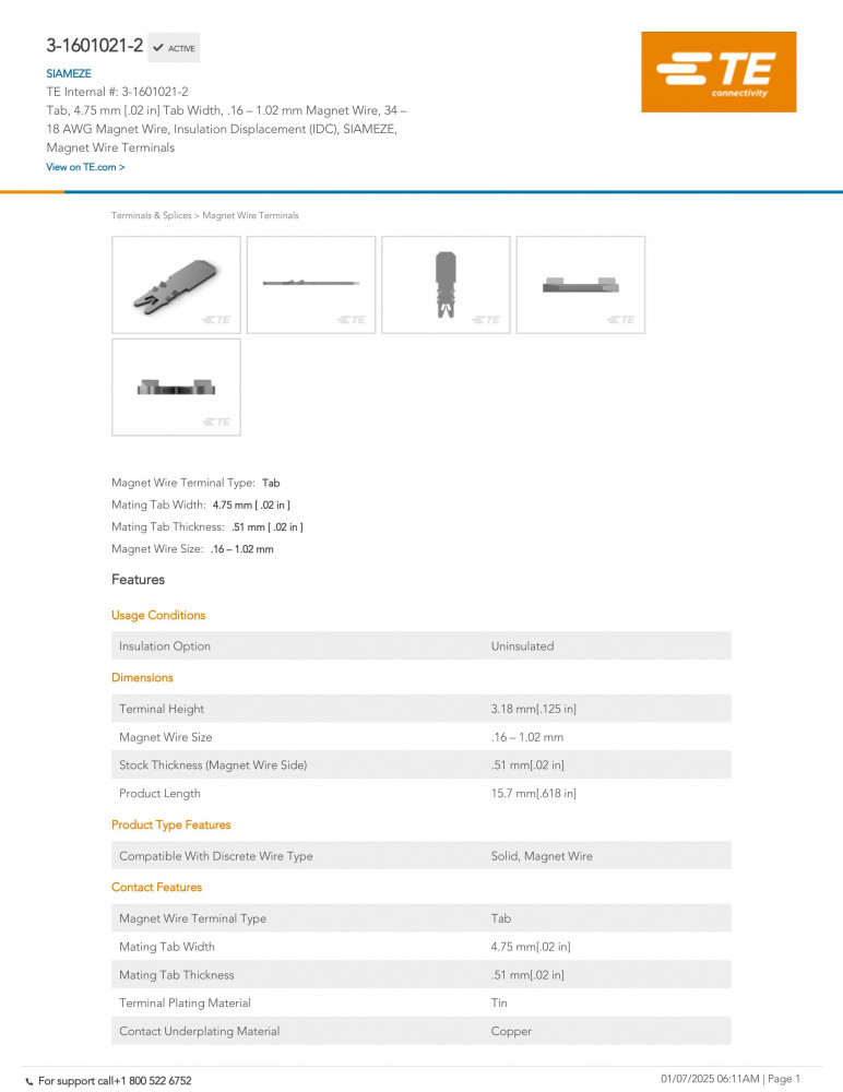 3-1601021-2 technical document page 1