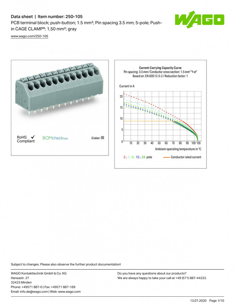 250-105 product documentation page 1