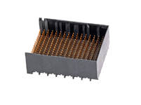 Impact 100 Ohm 5 Pair Vertical Backplane Header, Unguided, Right Endwall, 16 Columns, 240 Circuits, Pin Length 4.50mm, Plated Through Hole Dimension 0.39mm, Lead-Free for sale