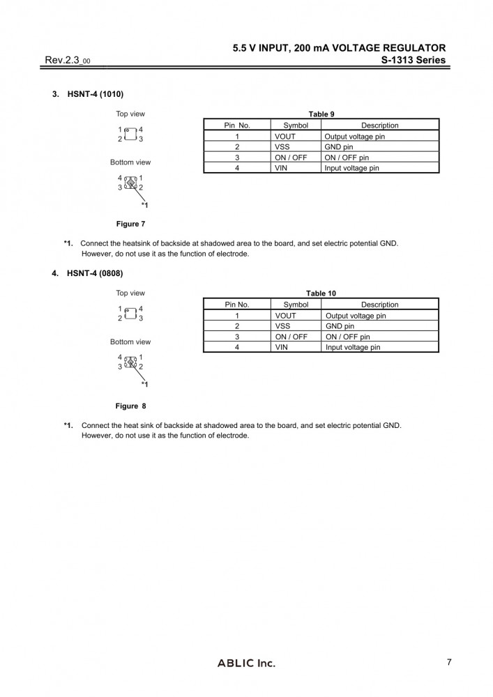 S-1313 datasheet page 7