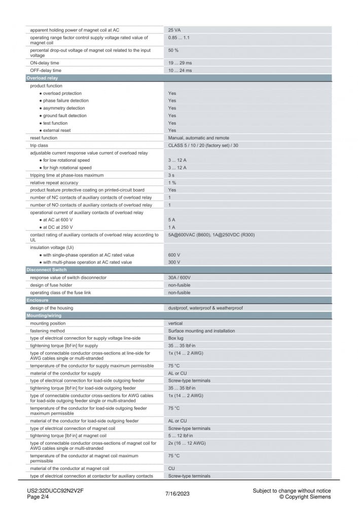32DUCC92N2V2F datasheet page 2