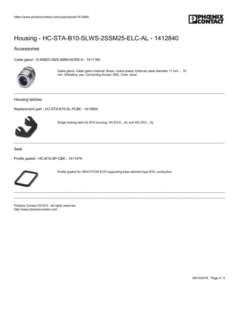 Phoenix Contact 1412840 technical document image 4