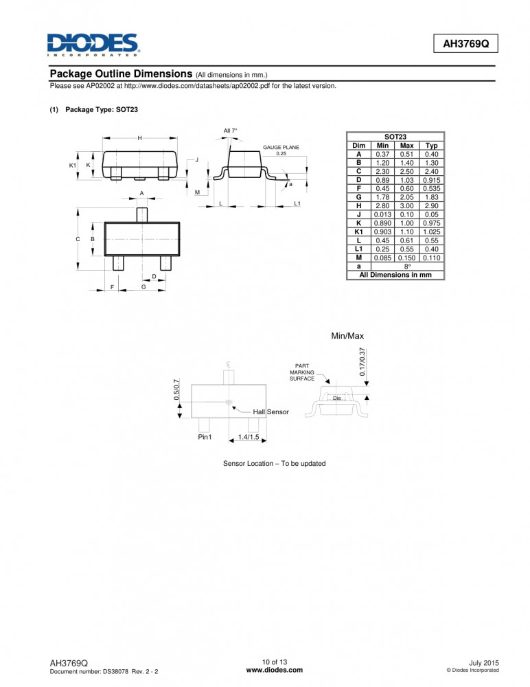 AH3769Q technical document page 10