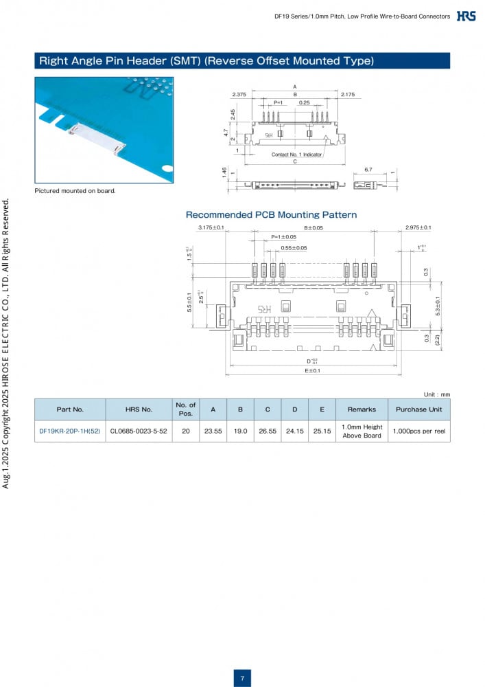 HRS DF19 datasheet page 7