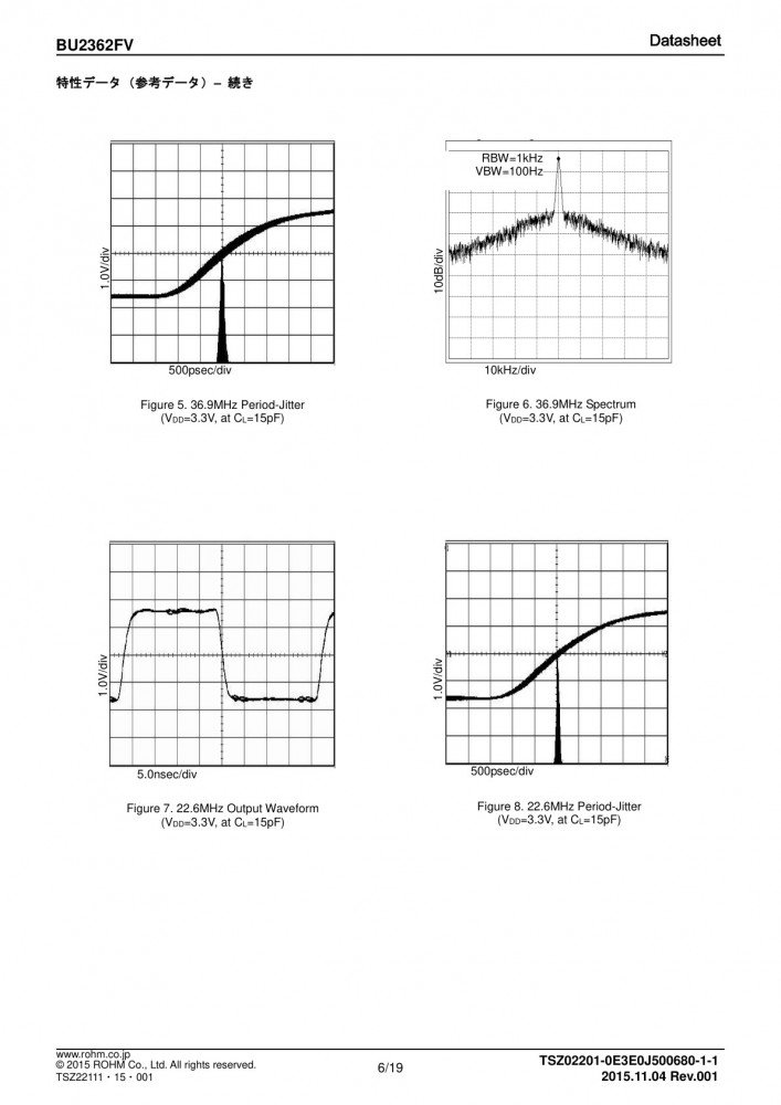 BU2362FV-E2 technical document page 6