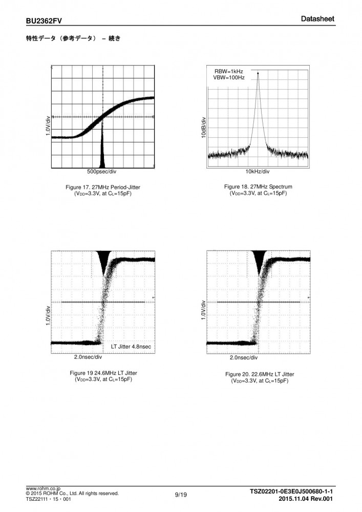 BU2362FV-E2 technical document page 9