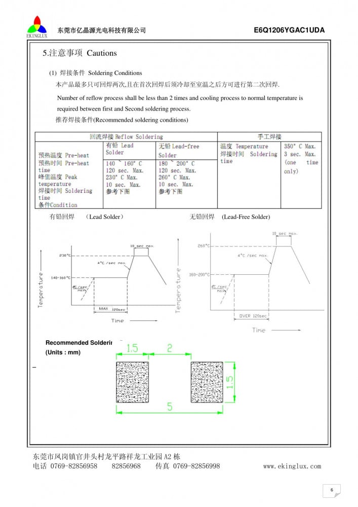 E6Q1206YGAC1UDA datasheet page 6