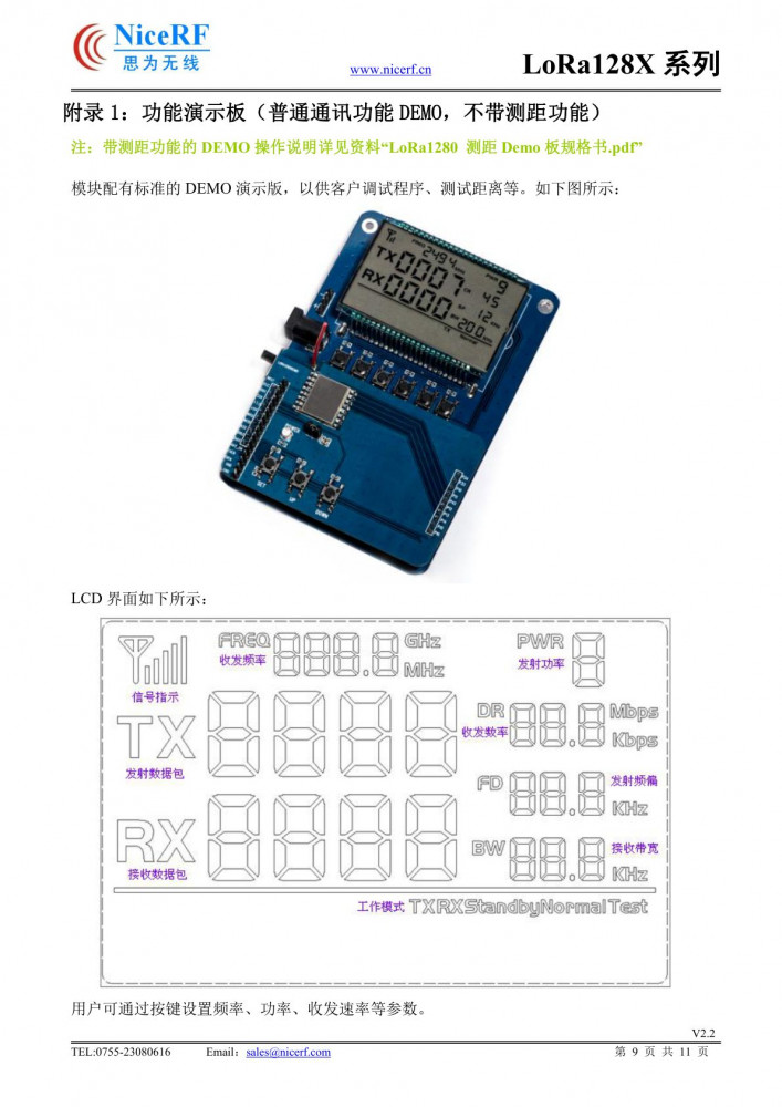 LORA1280-TCXO datasheet page 9