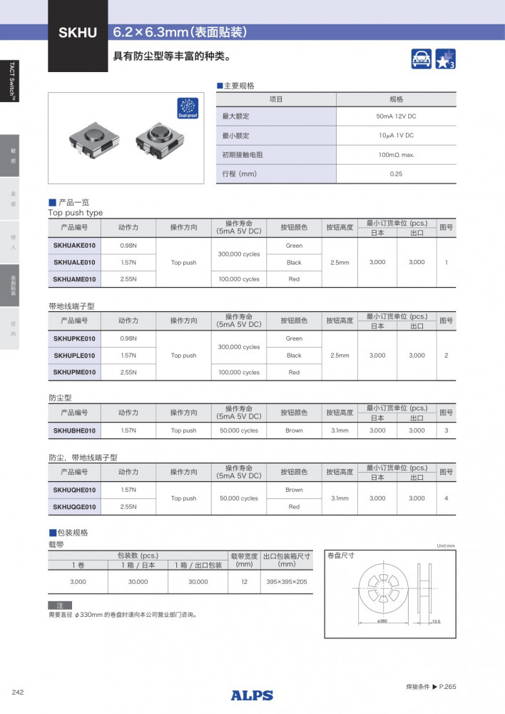SKHUPKE010 technical document page 1