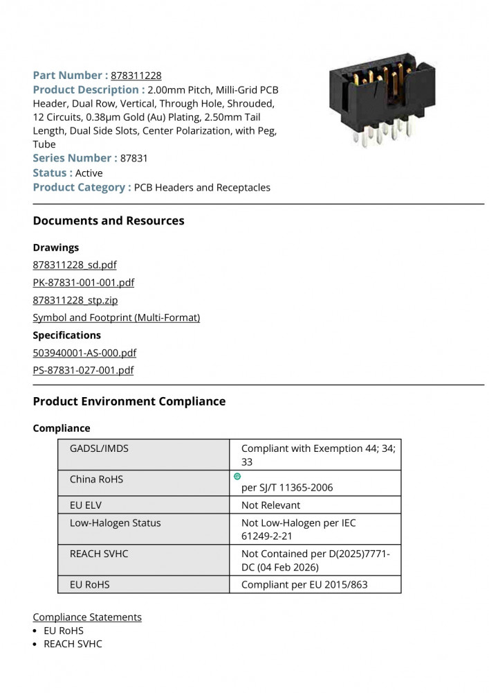 878311228 technical document page 1