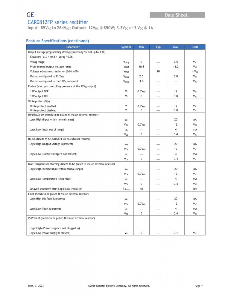 CAR0812FPB-Z01B datasheet page 4