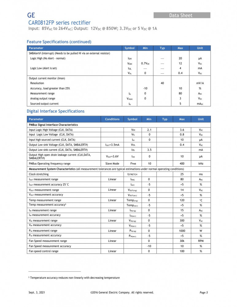 CAR0812FPB-Z01B datasheet page 5