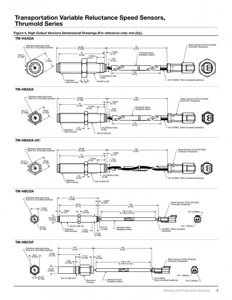 TM-HAADA datasheet page 5