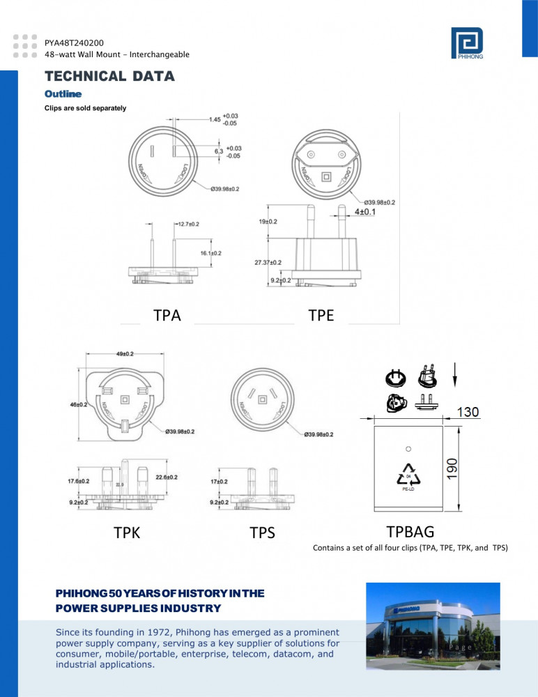 PYA48T240200 technical document page 5