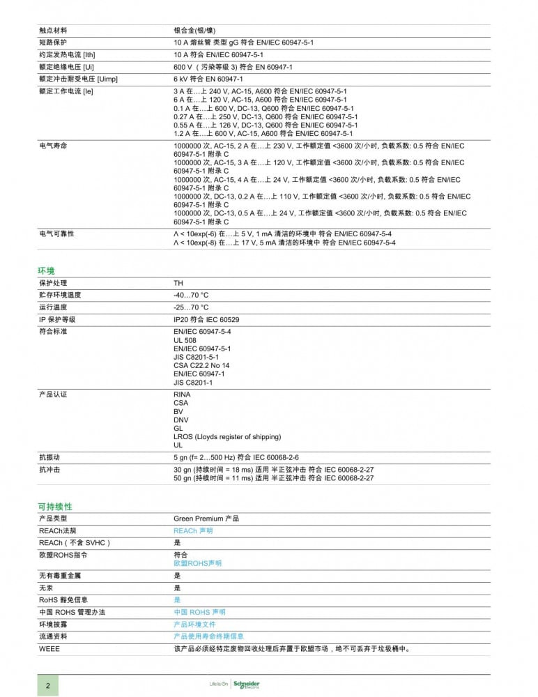 ZB5-AZ101C technical document page 2