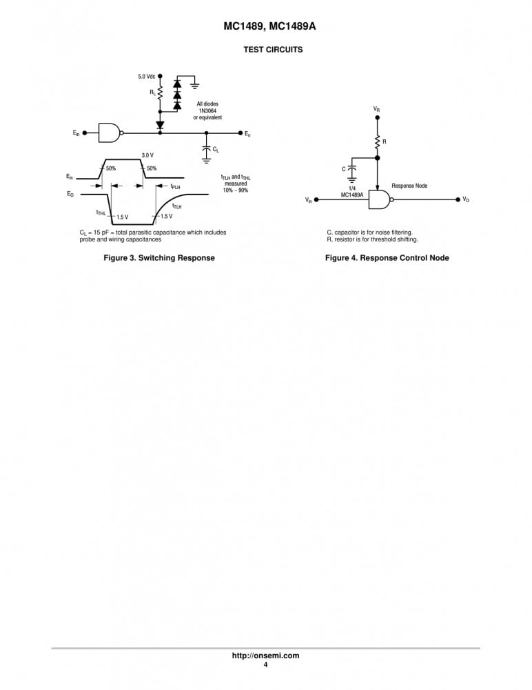 MC1489 datasheet page 4