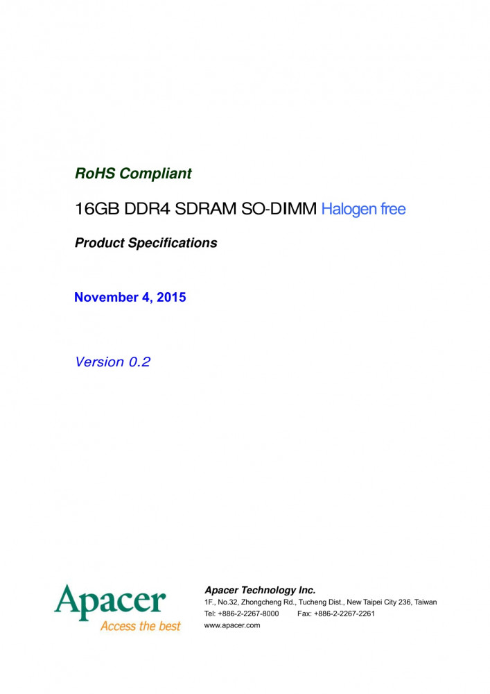 78.D2GF2.4010B datasheet page 1