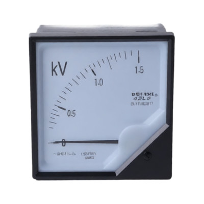 Delixi Electric 42L6V1P2KVD100V Analog Voltmeter
