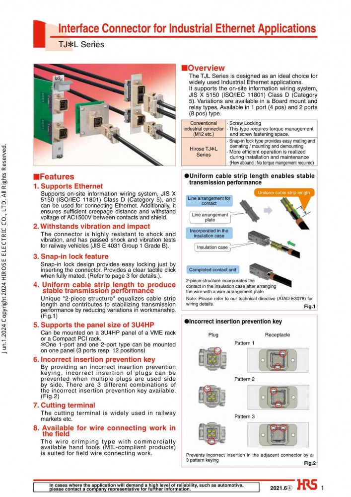 HRS TJ*L technical document page 1