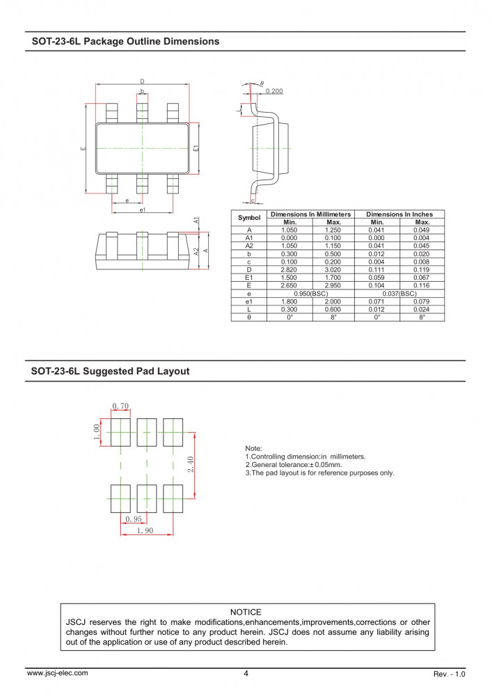 CJL3407 datasheet page 4