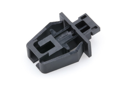 SL Wire-to-Wire Panel Mount Crimp Housing, Single Row, Panel Mount Plug with TPA Feature, 2 Circuits, Black for sale