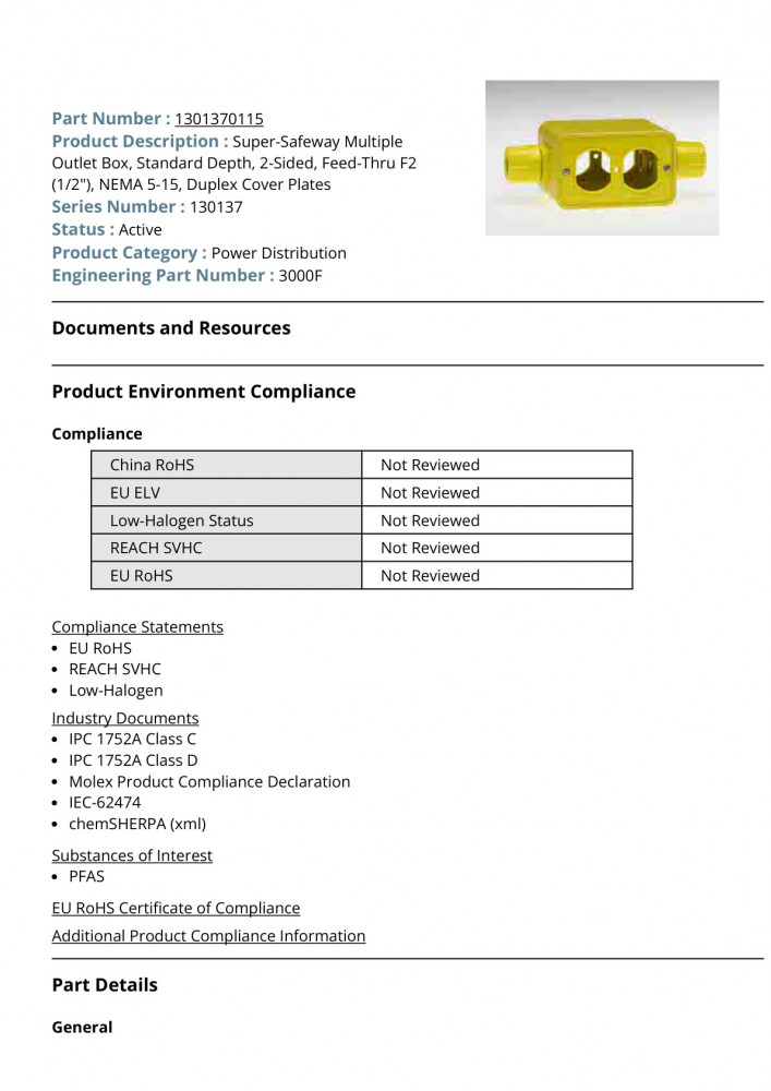 Product documentation image, page 1