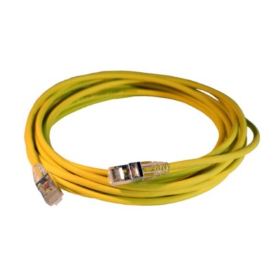 Patch cord RJ45 category 5 U/UTP PVC grey 2m