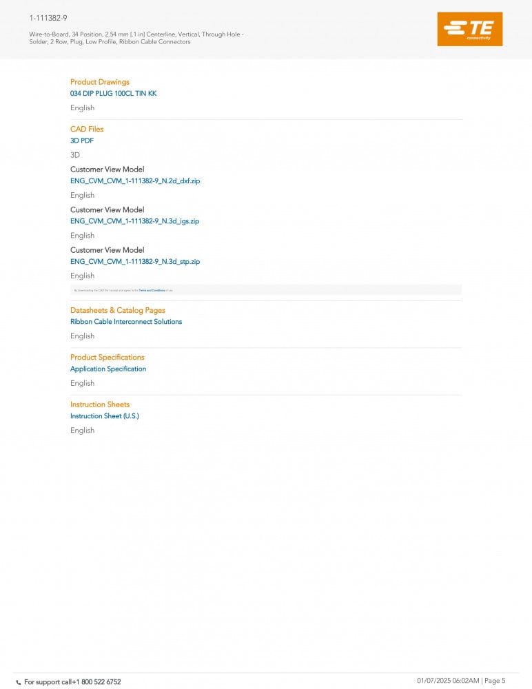 1-111382-9 technical document page 5