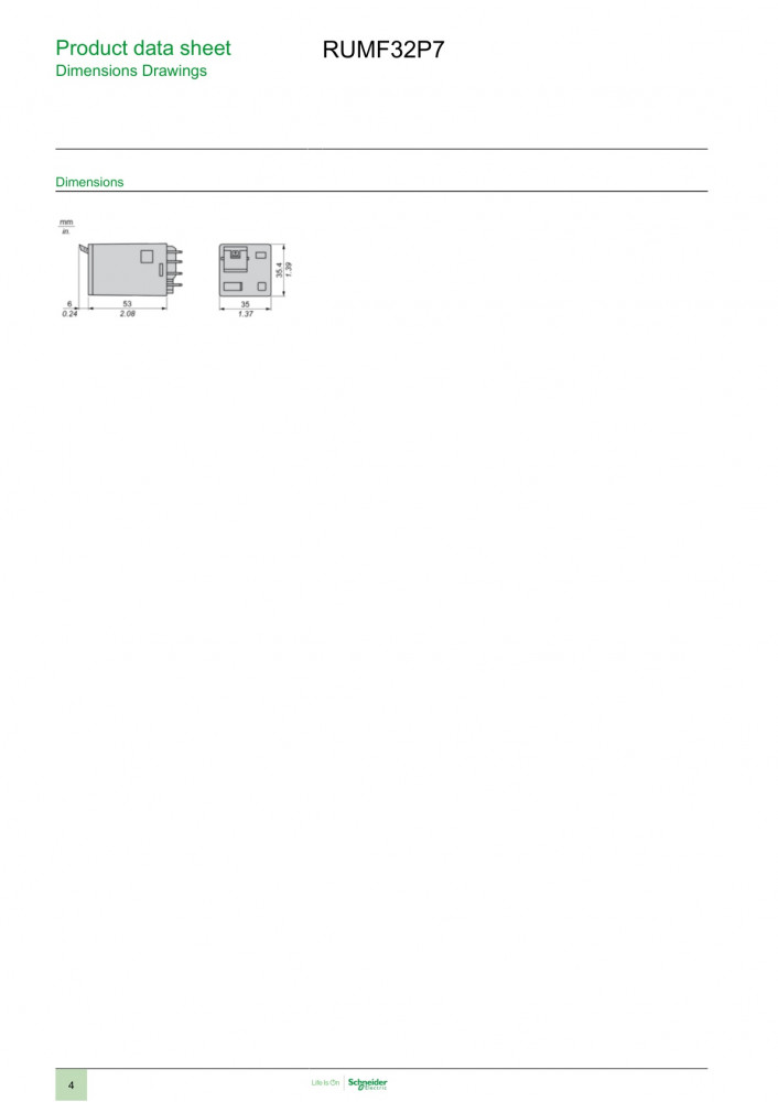 RUMF32P7 technical document page 4